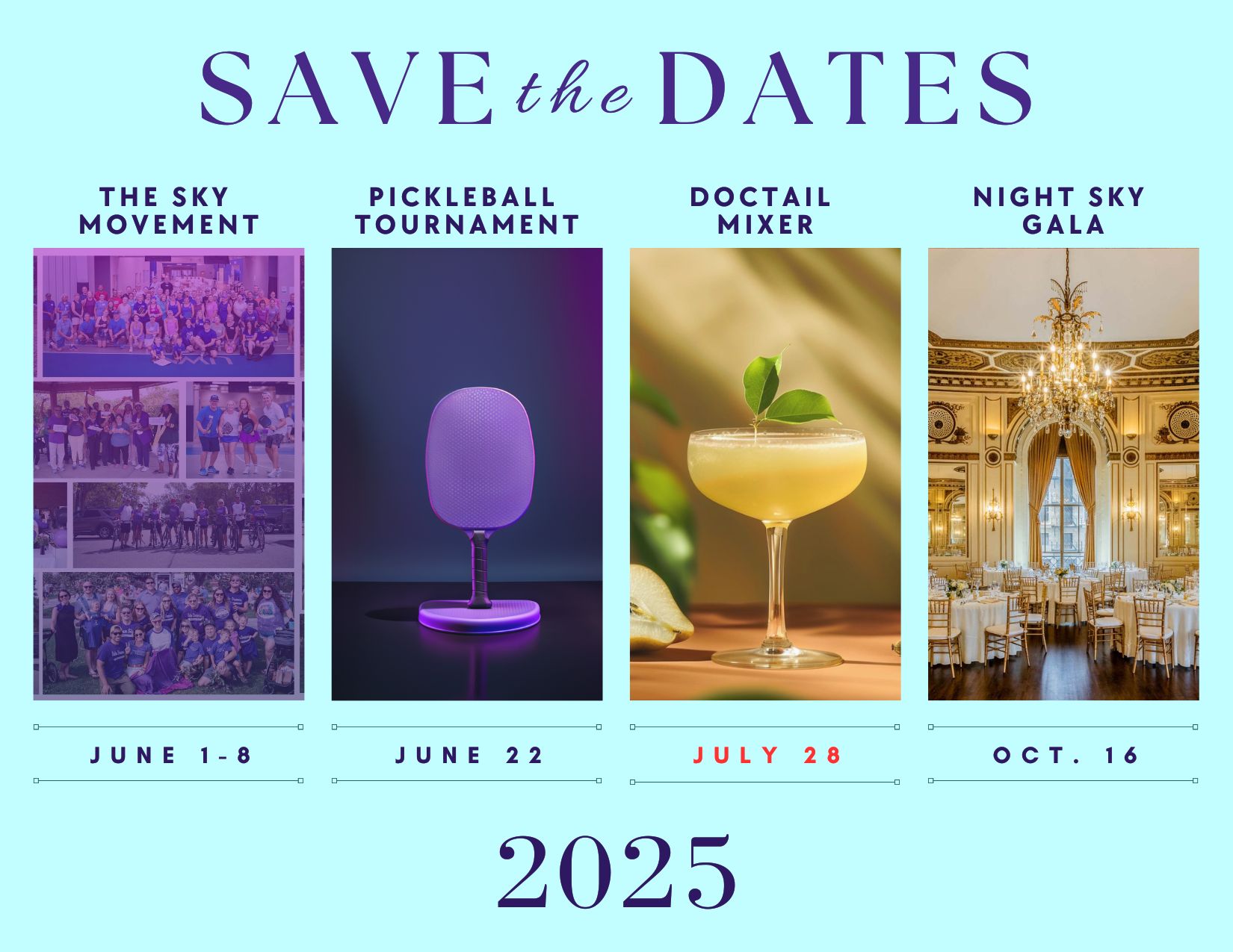2025 Upcoming Fundraising Events - Sky Foundation Inc